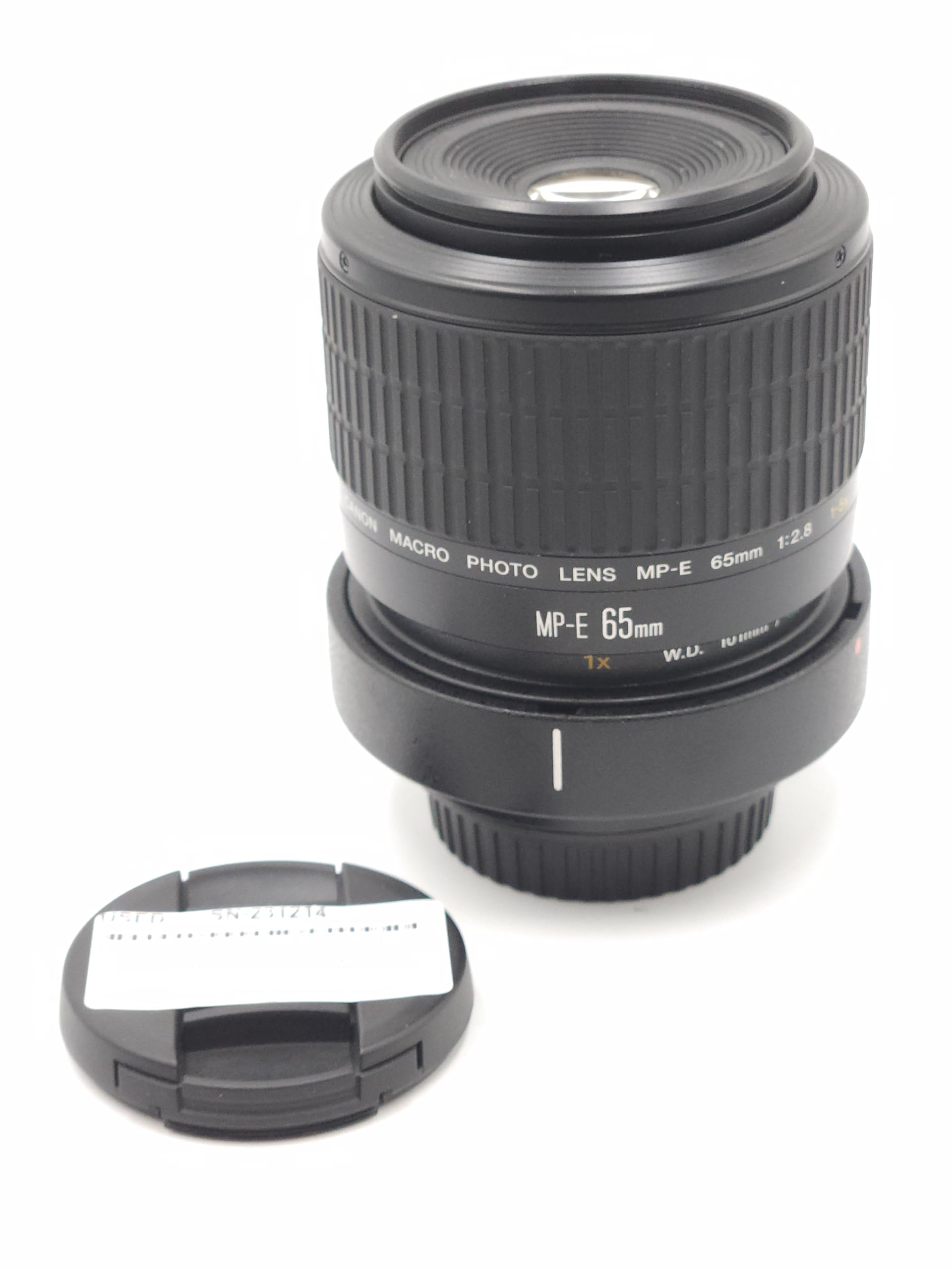 Canon 65mm MP-E F2.8 1-5x MF Lens