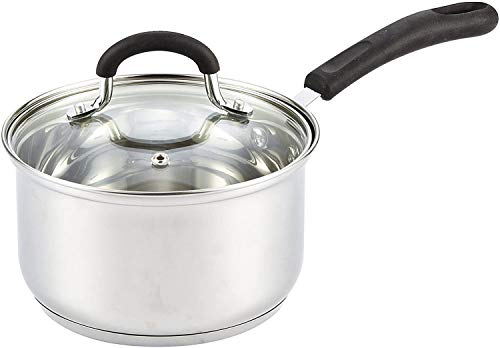 Cook N Home Professional Saucepan, 2QT, Steel