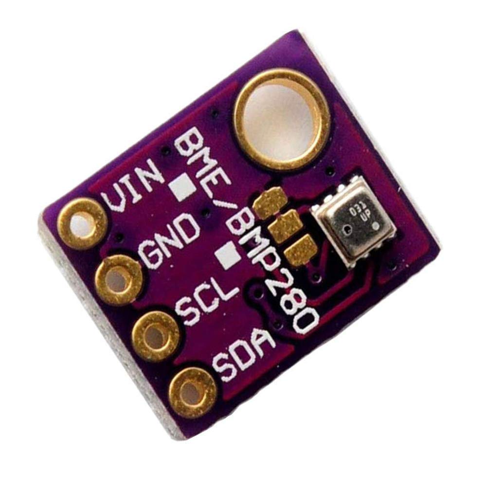 AOICRIE BME280 Compatible with BMP280 Digital 5V Temperature Humidity Sensor Atmospheric Barometric Pressure Board IIC I2C Breakout for Arduino