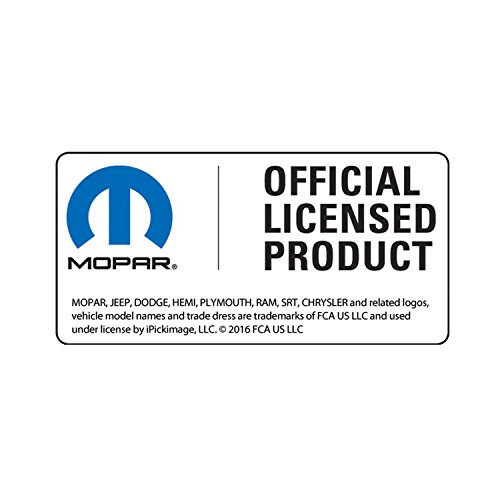 iPick Image, Compatible with - Jeep Grill Logo UV Graphic Black Metal Face-Plate on ABS Plastic 2 inch Tow Hitch Cover