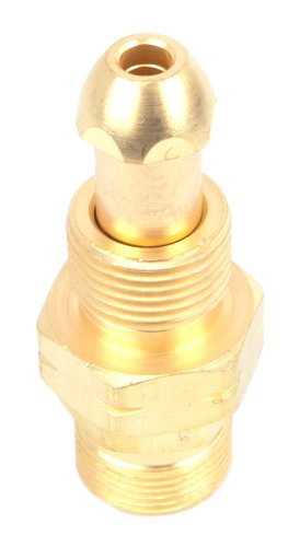Forney 87806 Acetylene Regulator Adaptor, CGA 510 To CGA 520, #4 Tank to Regulator, 125-CF