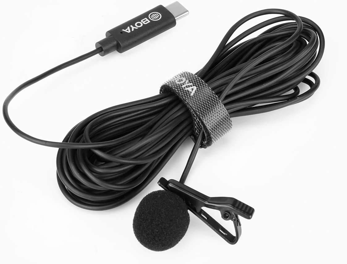 Boya by-M3 - Lavalier Mic for Android Device, Black