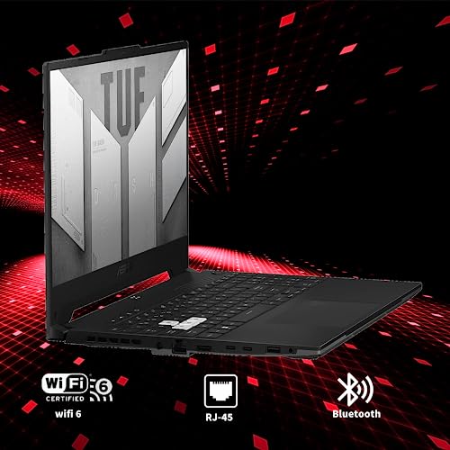 ASUS TUF Dash 15.6" 144Hz Gaming Laptop, Intel 12th Core i7-12650H, 32GB DDR5 RAM, 2TB PCIe SSD, NVIDIA GeForce RTX 3070 Graphics 8GB, Backlit Keyboard, Windows 11, Black, 32GB SnowBell USB Card