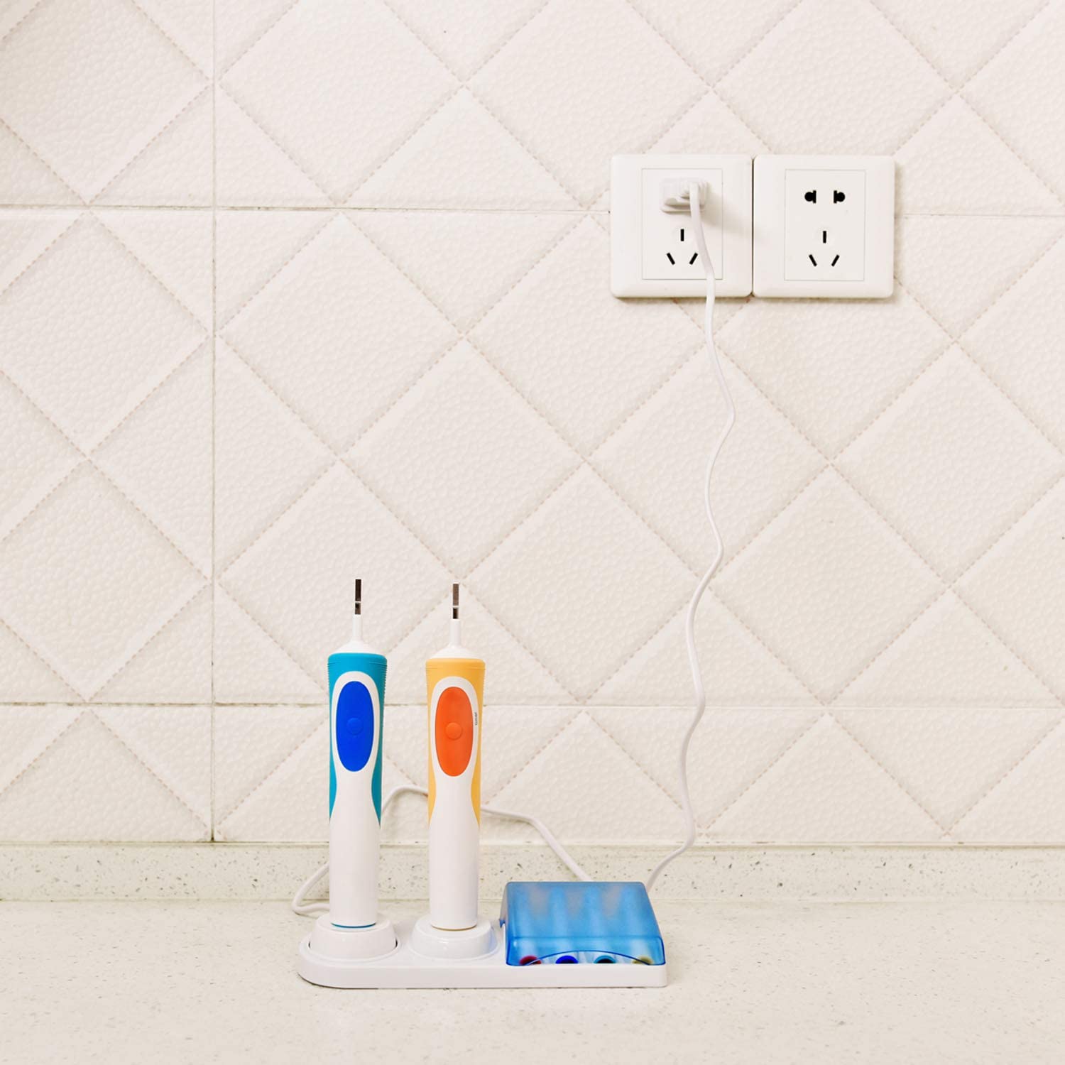 LazyMe Electric Toothbrush Stand for Oral B,Electric Toothbrushes Heads Holder for Oral B (1 Pack)