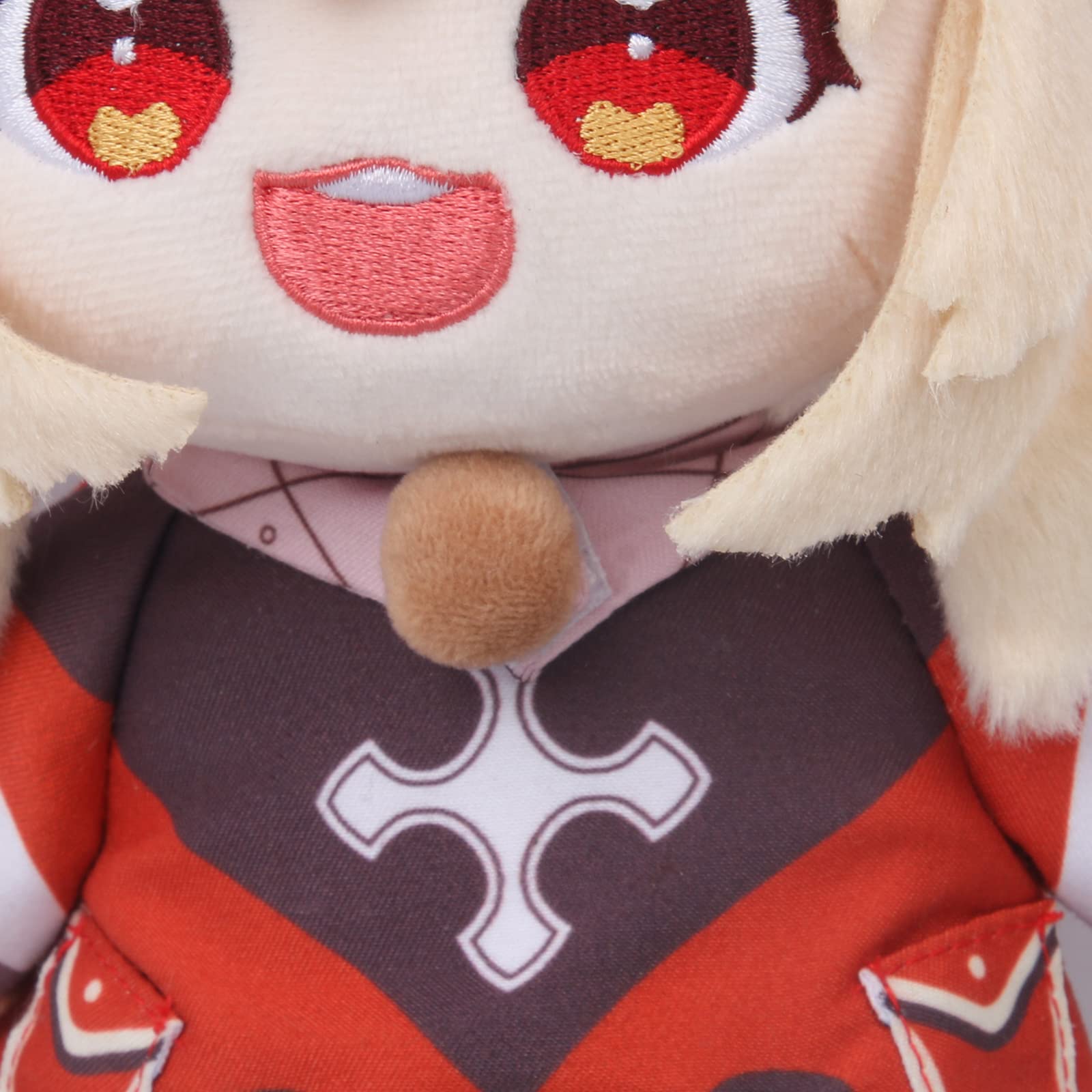 MORROWIND Klee Plush Doll Toy Stuffed Plushie Figure for Kids Girls Game Fans (RED, 20cm/7.87inch)