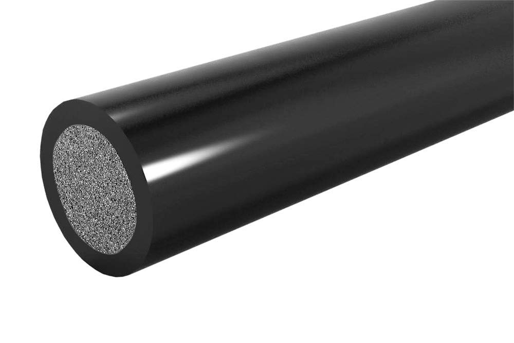 6mm x 12' Foam Core Round Butyl Tape Roll Auto Glass Adhesive Soft Seal