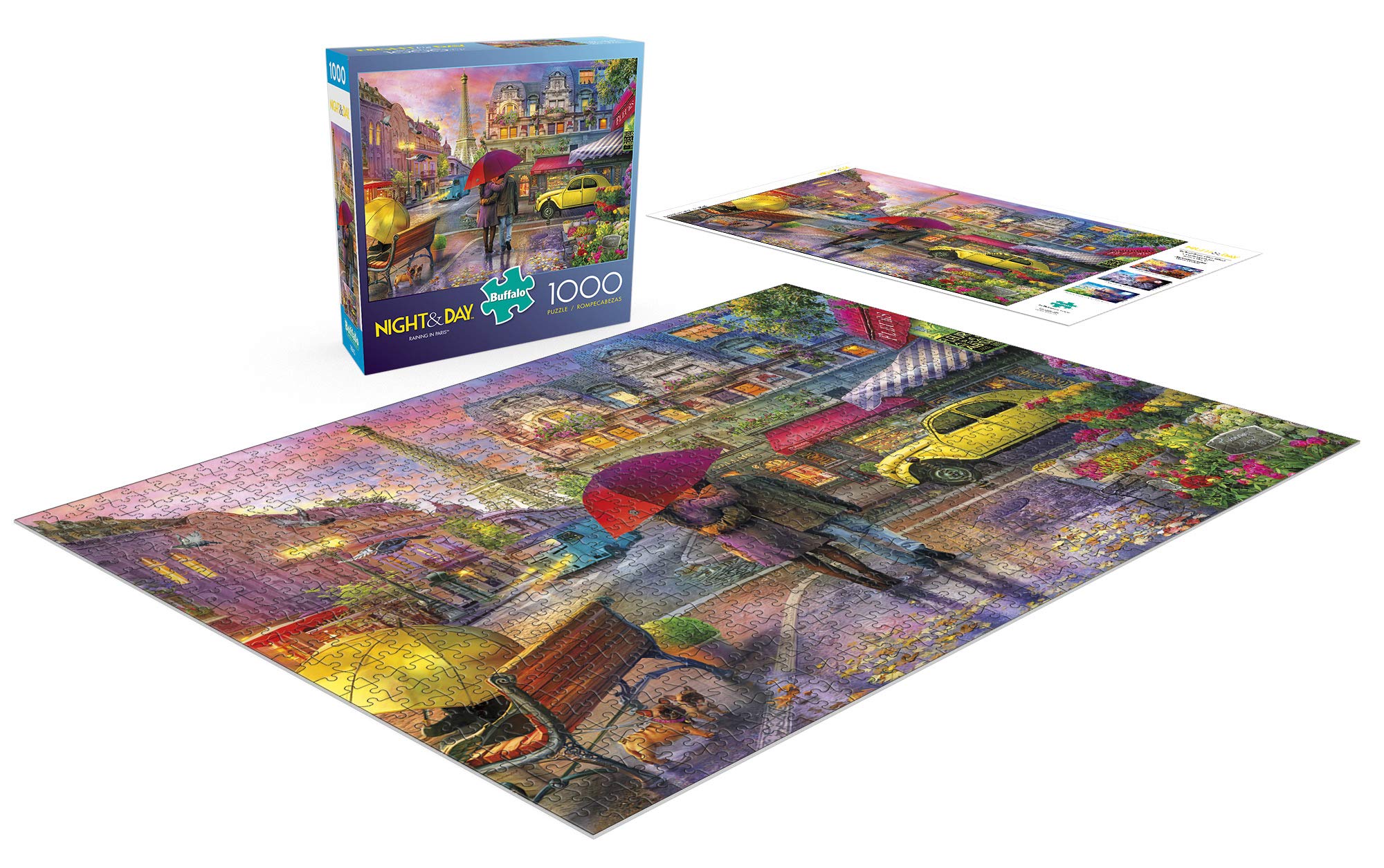 Buffalo Games - Raining in Paris - 1000 Piece Jigsaw Puzzle