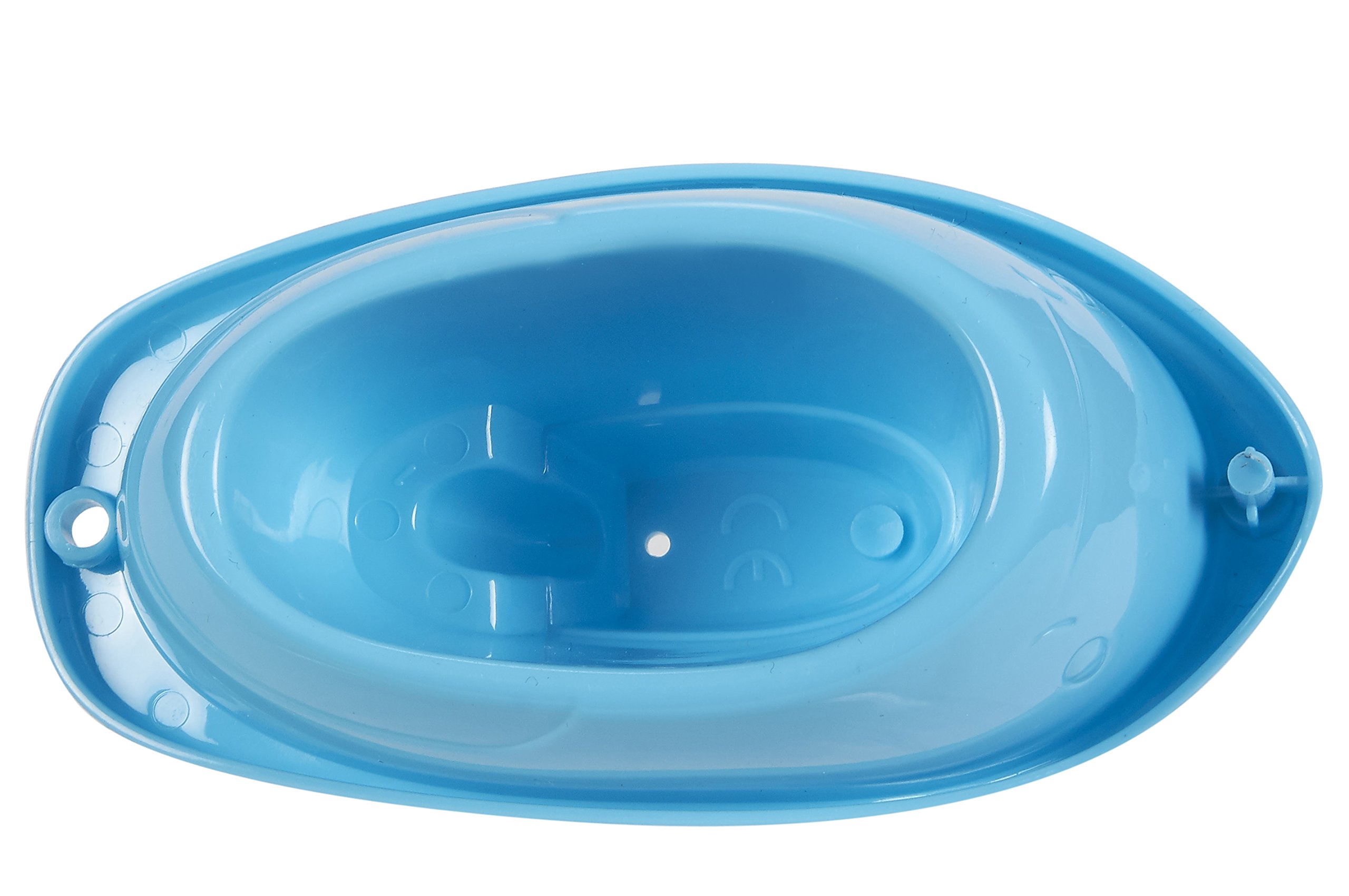 BLUE PANDA 12 Pack Bath Toy Boats, Bathtub Plastic Kids Tugboats for Ages 3 and Up, Multicolored