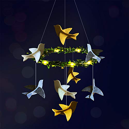 Unisex Bird Light up Baby Mobile