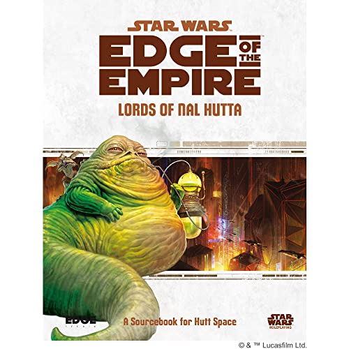 EDGE Studio Star Wars Edge of The Empire Lords of Nal Hutta SOURCEBOOK | Roleplaying Game | Strategy Game for Adults and Kids | Ages 10+ | 3-5 Players | Average Playtime 1 Hour | Made