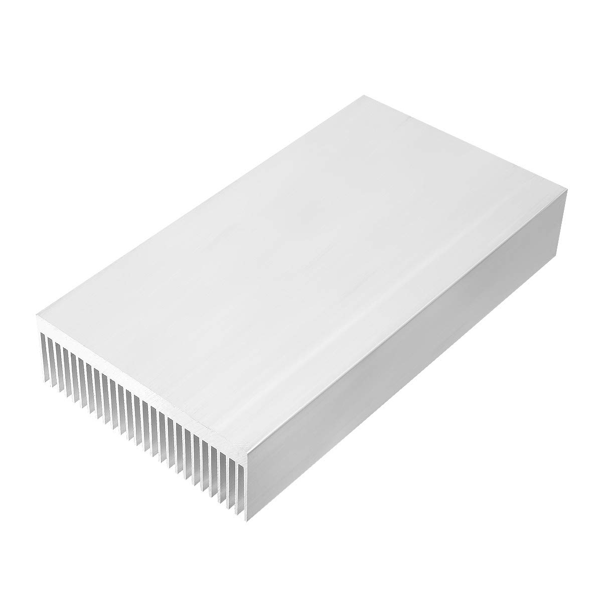 Nxtop Silver Tone Aluminium Radiator Heatsink Heat Sink 150x80x27mm, 6" x 3" x 1.1"(L*W*H)
