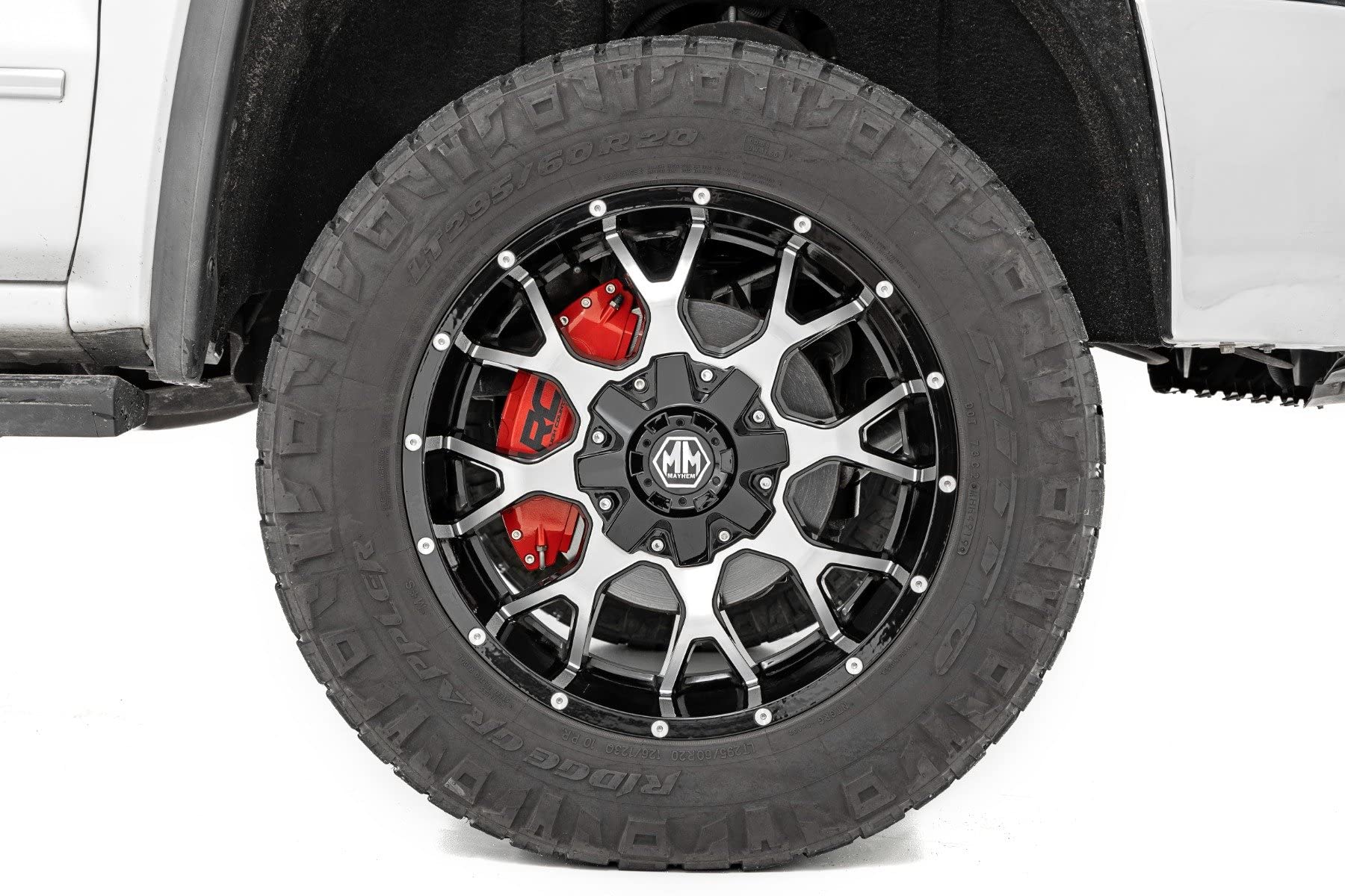 Rough Country Brake Caliper Covers for 2019-2024 Ram 1500 2WD/4WD - 71148A