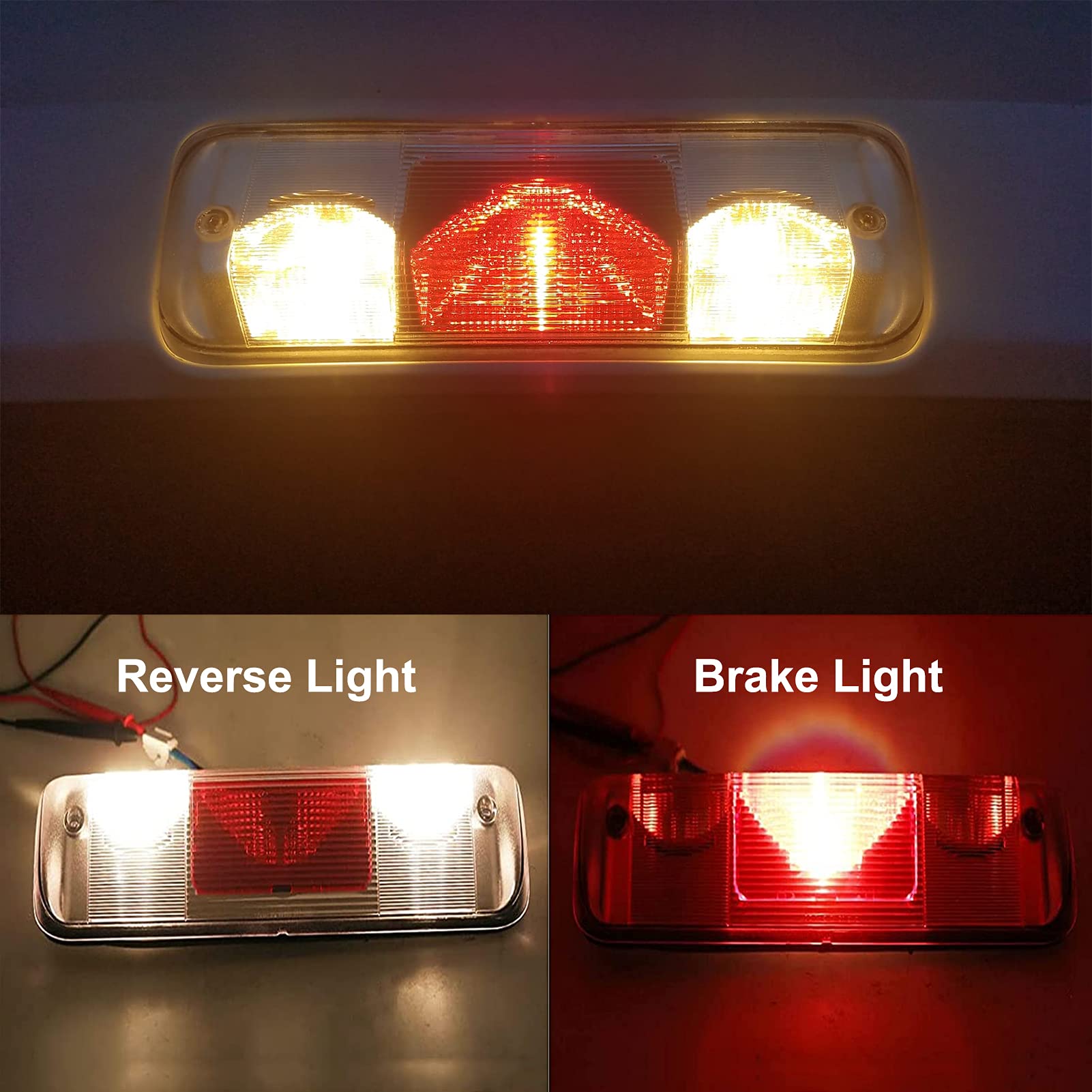 923-237 LED Third Brake Light Hight Mount Stop Lamp Fits for Explorer Sport Trac 2007-2010 F150 2004-2008 Lincoln Mark LT 2006-2008 Replace# 7L3Z13A613B