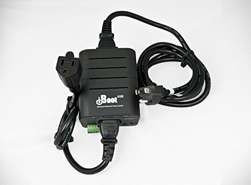 Dataprobe iBoot-G2S Web IP Power Switch, 12 AMPs at 105-125 VAC, Built-in 2 Port Network 10/100 Switch, Remote Power Switch, Cloud Controlled. Remote Devices Remotely