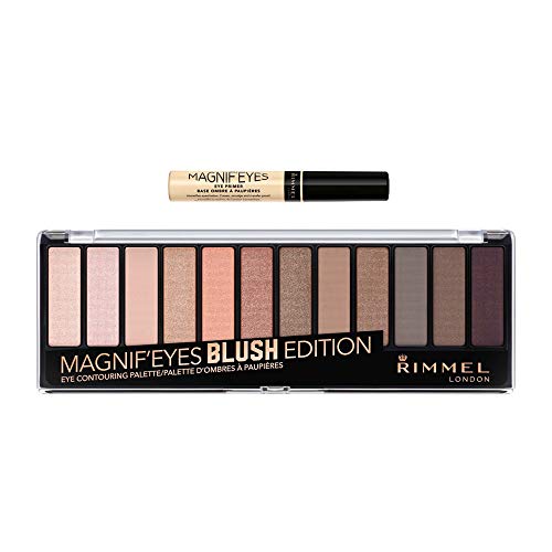 Rimmel Magnif'eyes Makeup Kit With Eyeshadow and Primer, Blush
