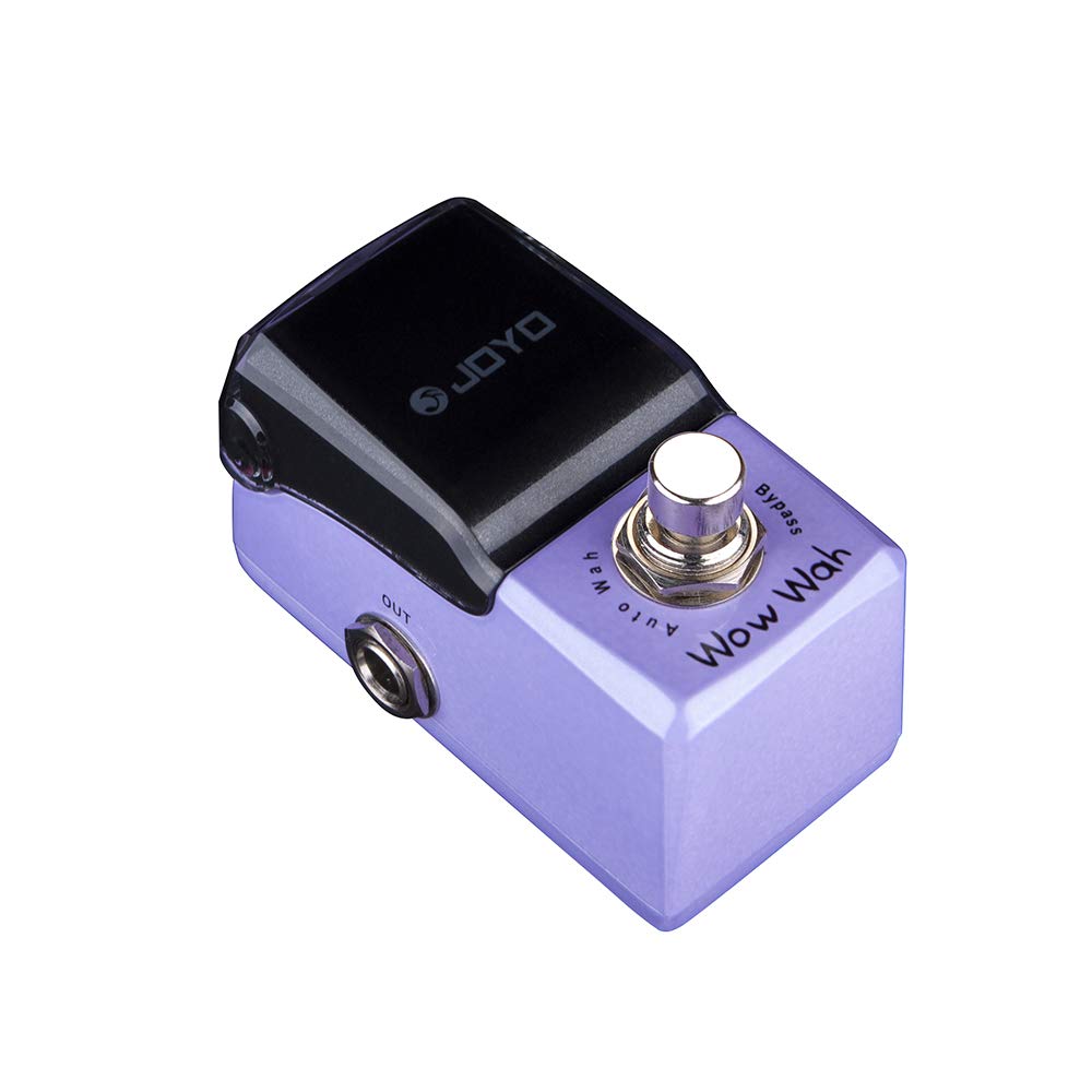 JOYO JF-322 Auto Wah Wow Wah Mini Pedal Bundle with JP-06 Noise Blocker Pedal Power Supply
