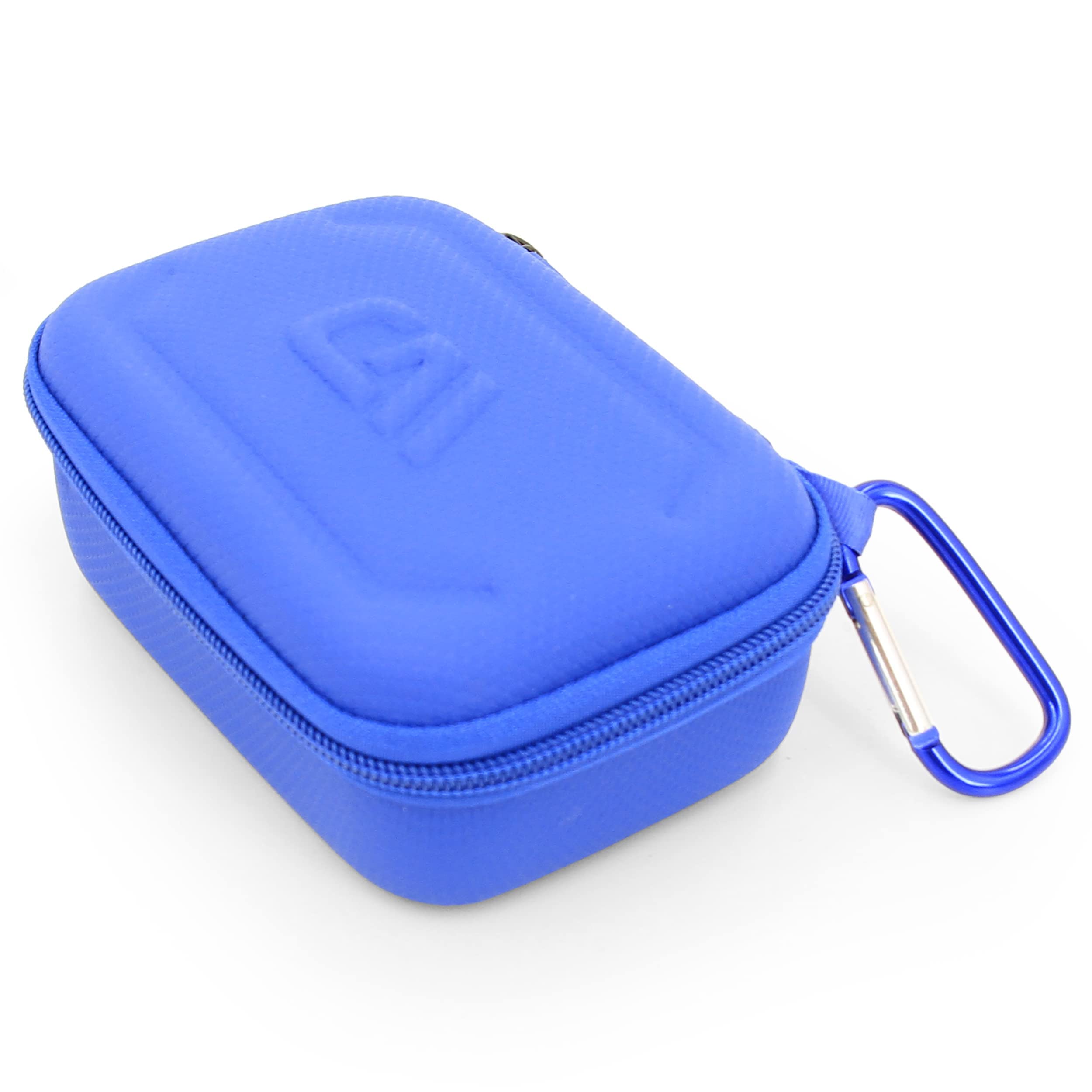 CASEMATIX Retro Handheld Game Console Case Compatible with HigoKids QS4 Portable Retro Video Game Player, Mademax RS-1 Gaming Console, E-MODS Arcade Pocket Player and More Up to 4.75", Blue Case Only