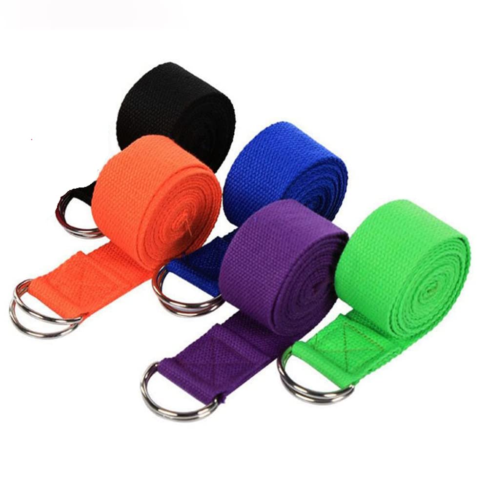 5 Pcs Yoga Stretch Band,Adjustable Exercise Gym Rope Resistance Bands Women Fitness Accessories