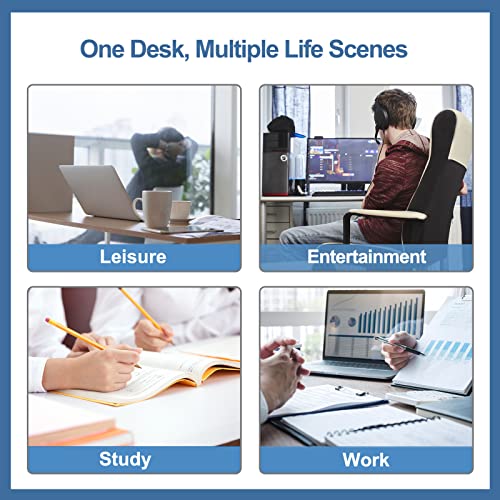 Azure Sky One-Piece Wooden Table Top 48in, Universal Ergonomic Wood Desk Board,Home and Office Desk, DIY PC Work Station( Table Top only)