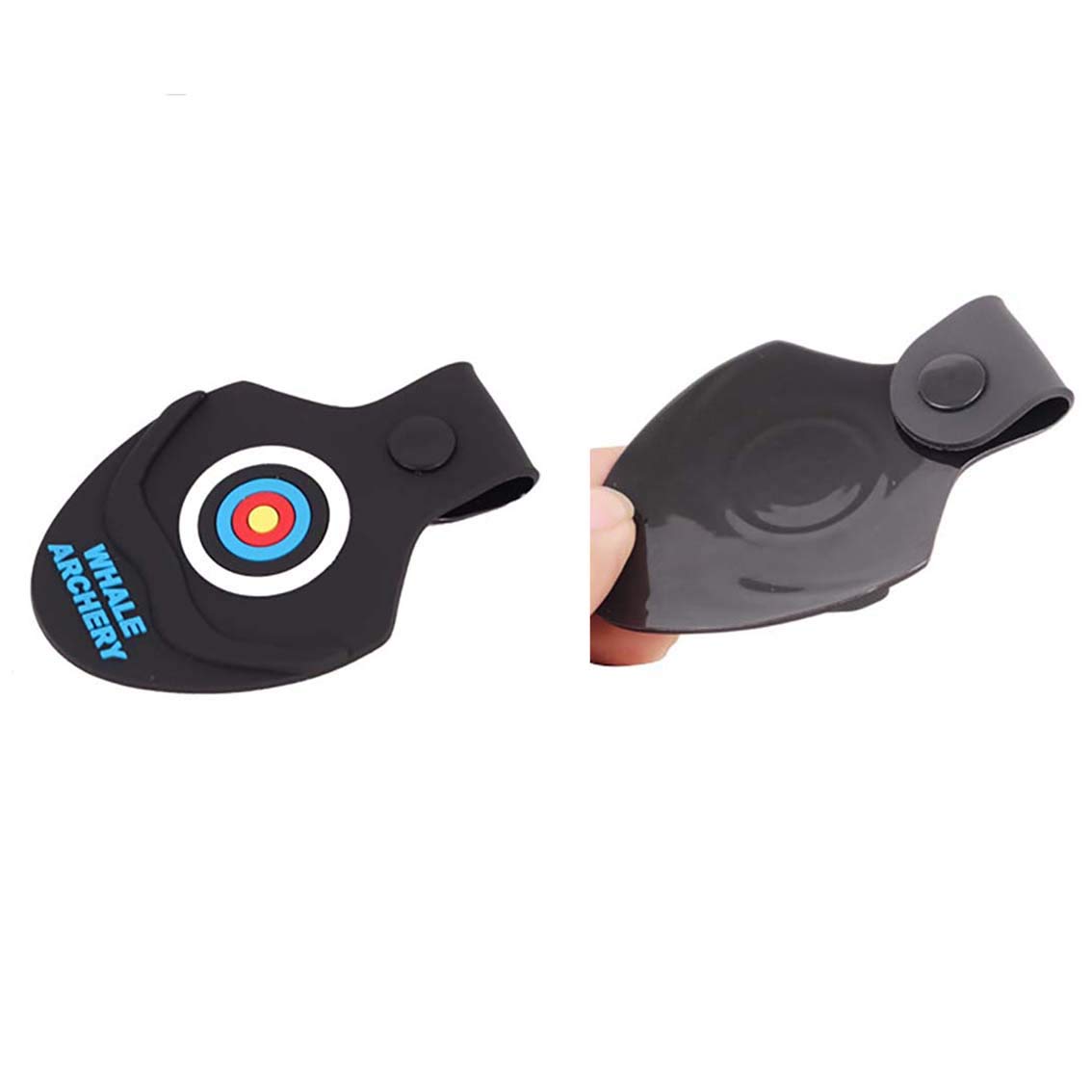 ACCMOS 2pc Recurve Bow Limb Protection Archery Break Rubber Pad Protector on The Shoes Foot for Longbow Hunting Shooting Accessories