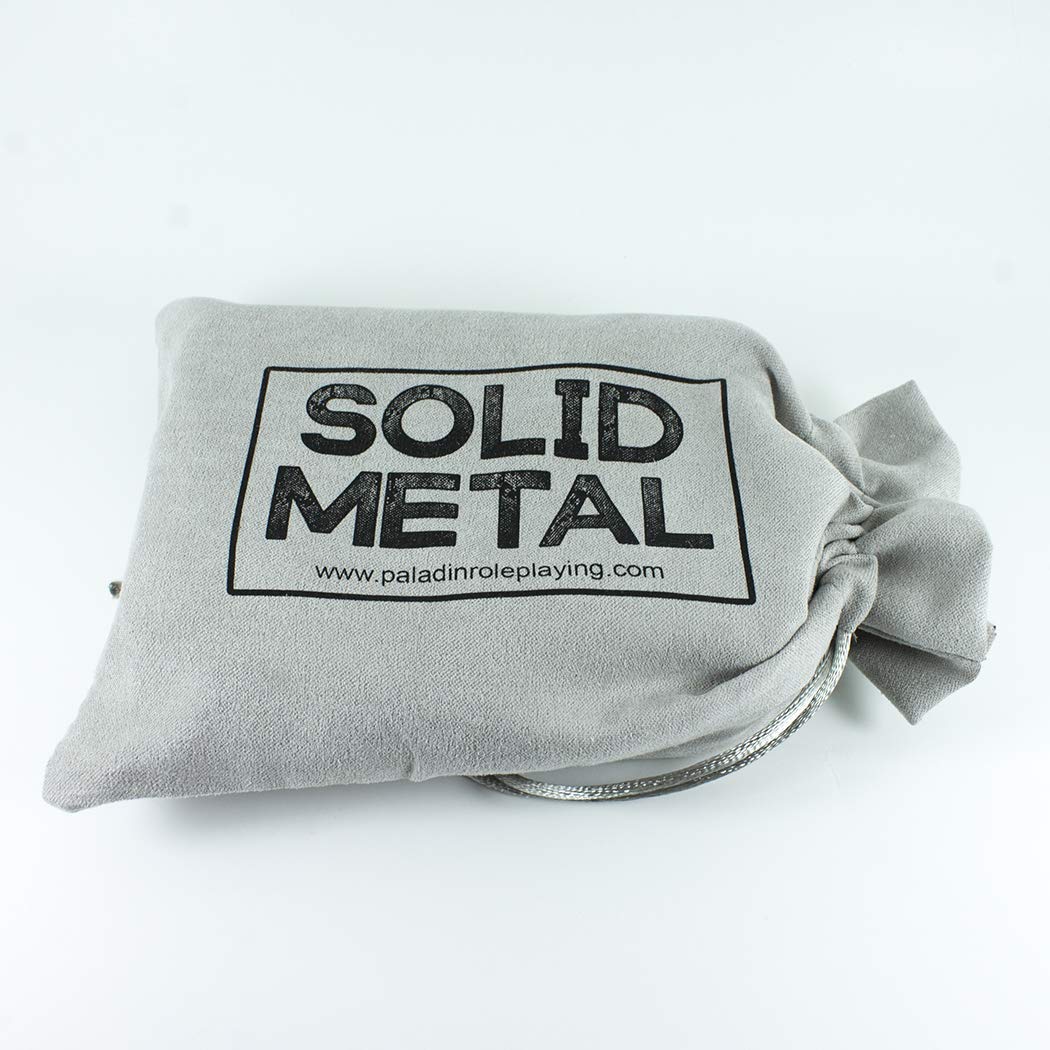 Bronze Metal Dice - Full Polyhedral Set in Presentation Tin