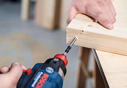 Bosch 2608522347 9tlg. Doppelschrauber Länge: 110mm und Magnethülse, Professional 9-Piece Double Screwdriver Set (Impact Control, T/PZ/PH bits, Length: 110 mm and Magnetic Sleeve, Pick and Click)