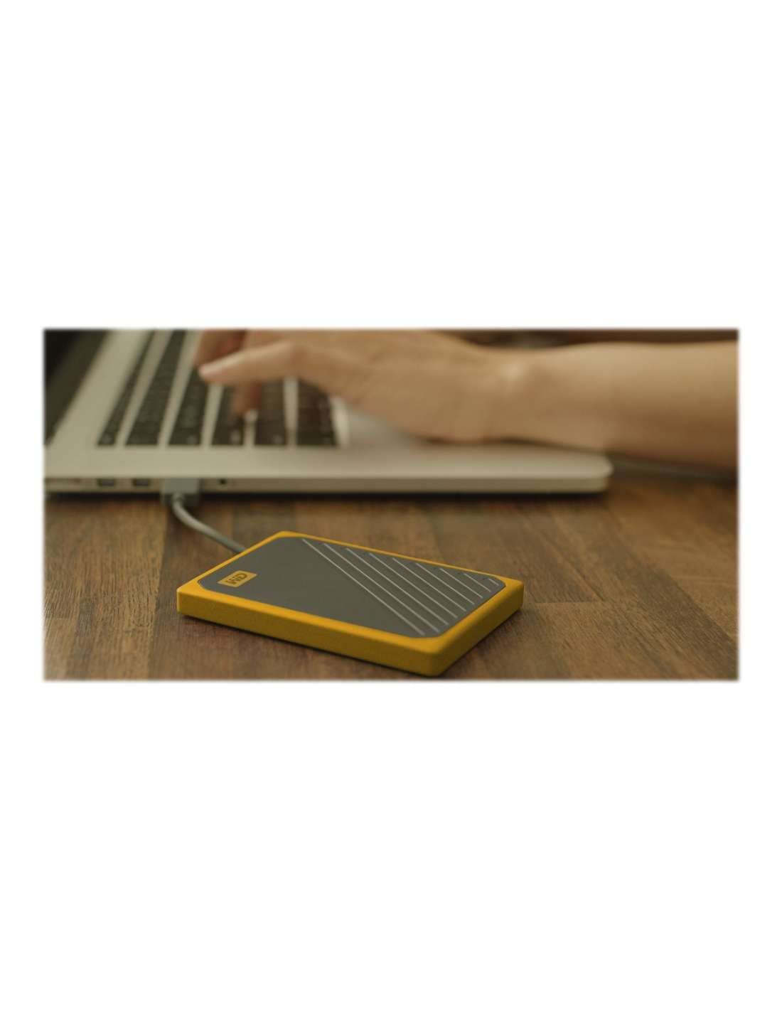 WD 1TB My Passport Go SSD Amber Portable External Storage, USB 3.0 - WDBMCG0010BYT-WESN