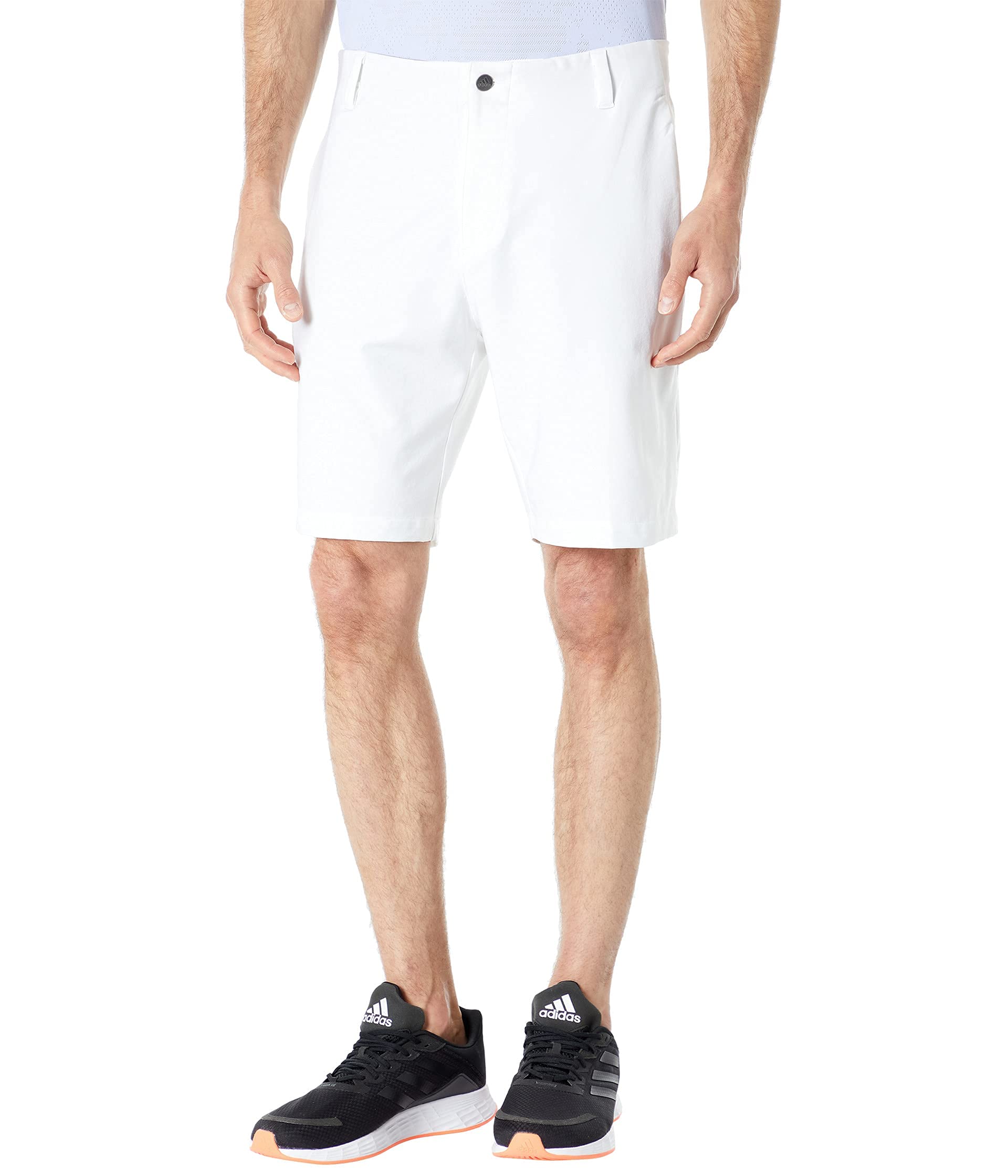 adidas Golf Men's Ultimate365 3-Stripes Aero.RDY Golf Short, White, 38"