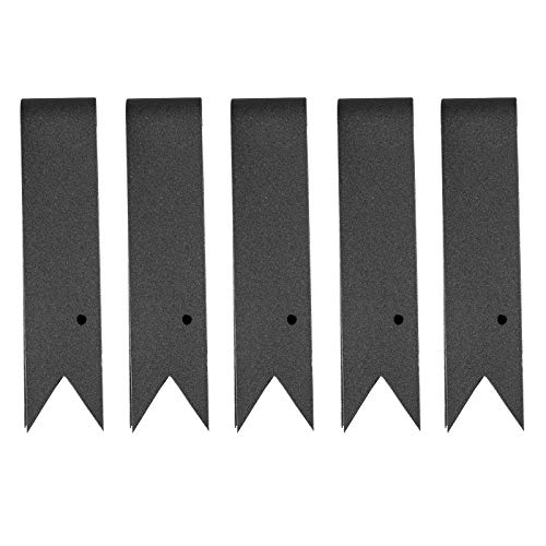 VEVOR Steel Landscape Edging 40 x 8 Inch,Steel Edging 6pcs,Steel Garden Edging Border,Landscape Edging,Steel Lawn Edging,Garden Edging,Garden Border Edging for Landscaping