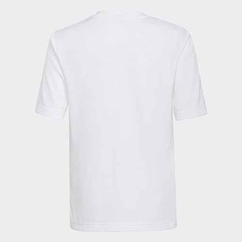 adidas Kids' Entrada 22 Jersey, White, Medium
