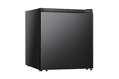 GOVIDA COOLHOME 1.6 Cu. ft. Single Door Mini Fridge, Black