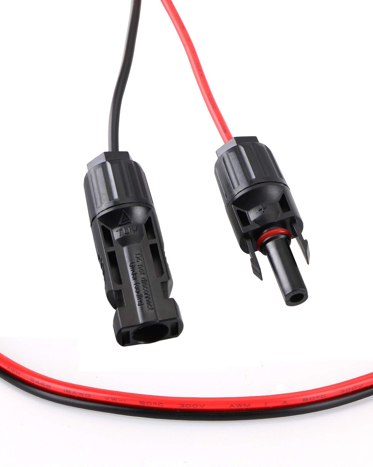 ALLPOWERS Solar Extension Cable with MC-4 Female and Male Connector to Anderson Power Pole Port 1.5M 16AWG Solar Panels Kit Tools, Connector for Solar Panel to Portable Generator