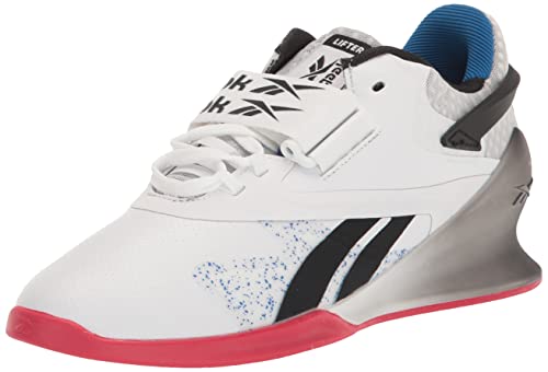 Reebok Men's Legacy Lifter II Cross Trainer, White/Black/Vector Red, 12