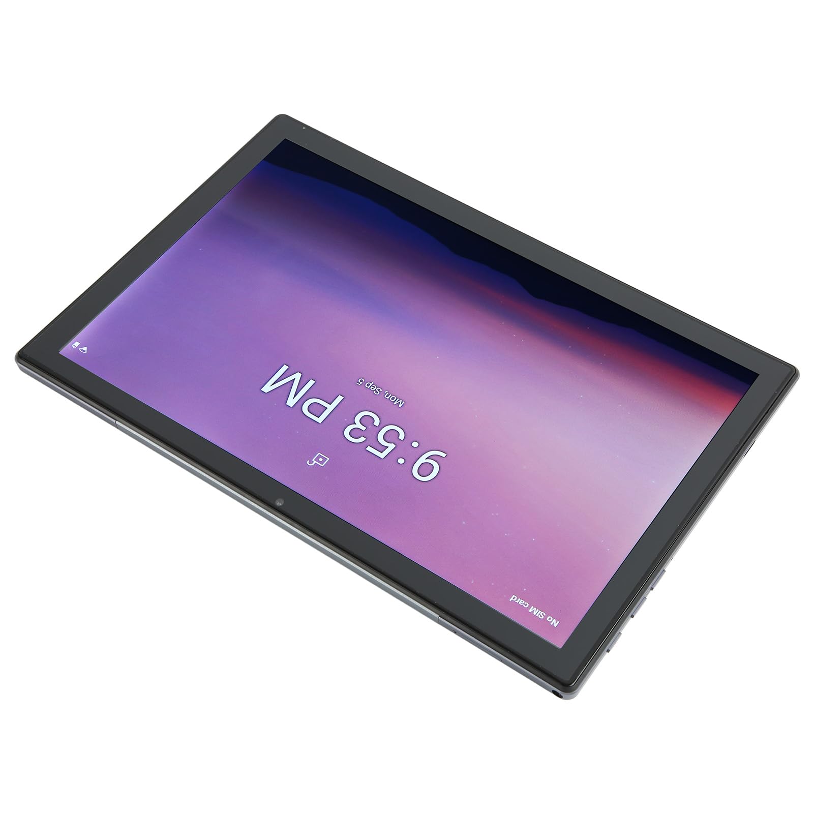 4G LTE Tablet, 100‑240V 10.1 Inch Tablet Dual SIM Dual Standby 4GB 64GB Dark Gray for Study (US Plug)