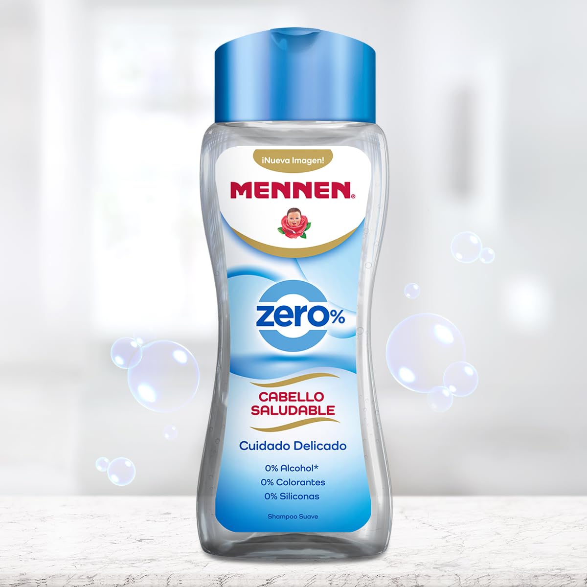 Mennen Zero (0 Alcohol, o Coloring, o Silicon) for healthy hair