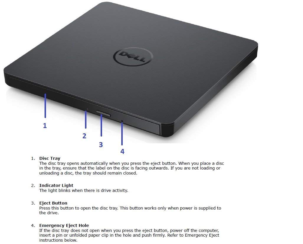 USB External DVD Drive COMPATIBLE for Microsoft Windows 10 / Vista /7/8.1, Mac OS, Dell ,Acer , ASUS, Apple , Samsung, Lenovo Laptop Notebook UltraBook PC Desktop,CD/DVD-RW Drive, CD-RW Rewriter