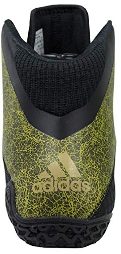 adidas Mat Wizard Hype Black/Gold Wrestling Shoes 8.5