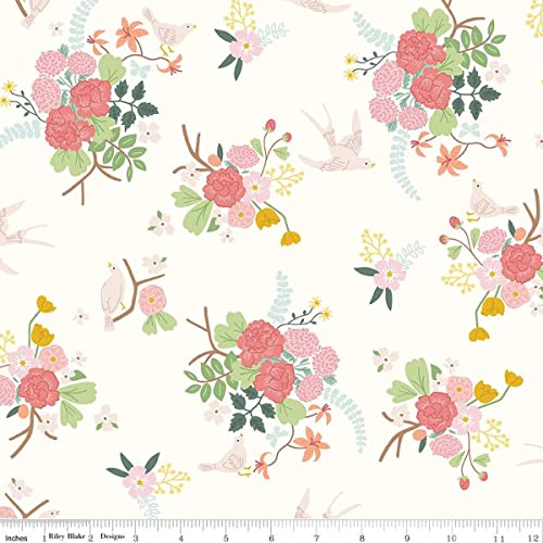Citrus & Mint Designs Emma Rolie Polie 40 2.5-inch Strips Jelly Roll Riley Blake Designs RP-12210-40