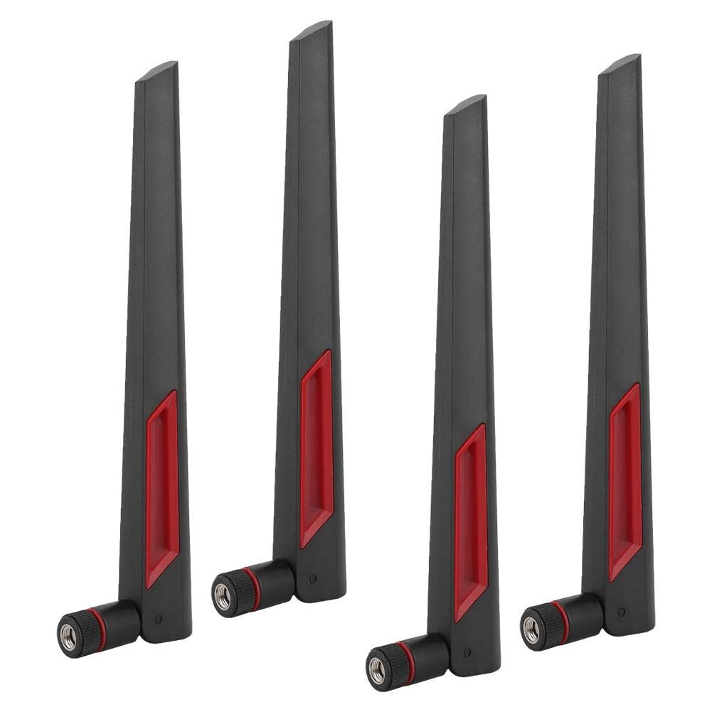 Dual Band 2.4GHz 5GHz 5.8GHz 8dBi Omni RP SMA Interface Antenna, LAN and Router Antenna Network Adapter for AC68U AC88U AC66U 4PCS