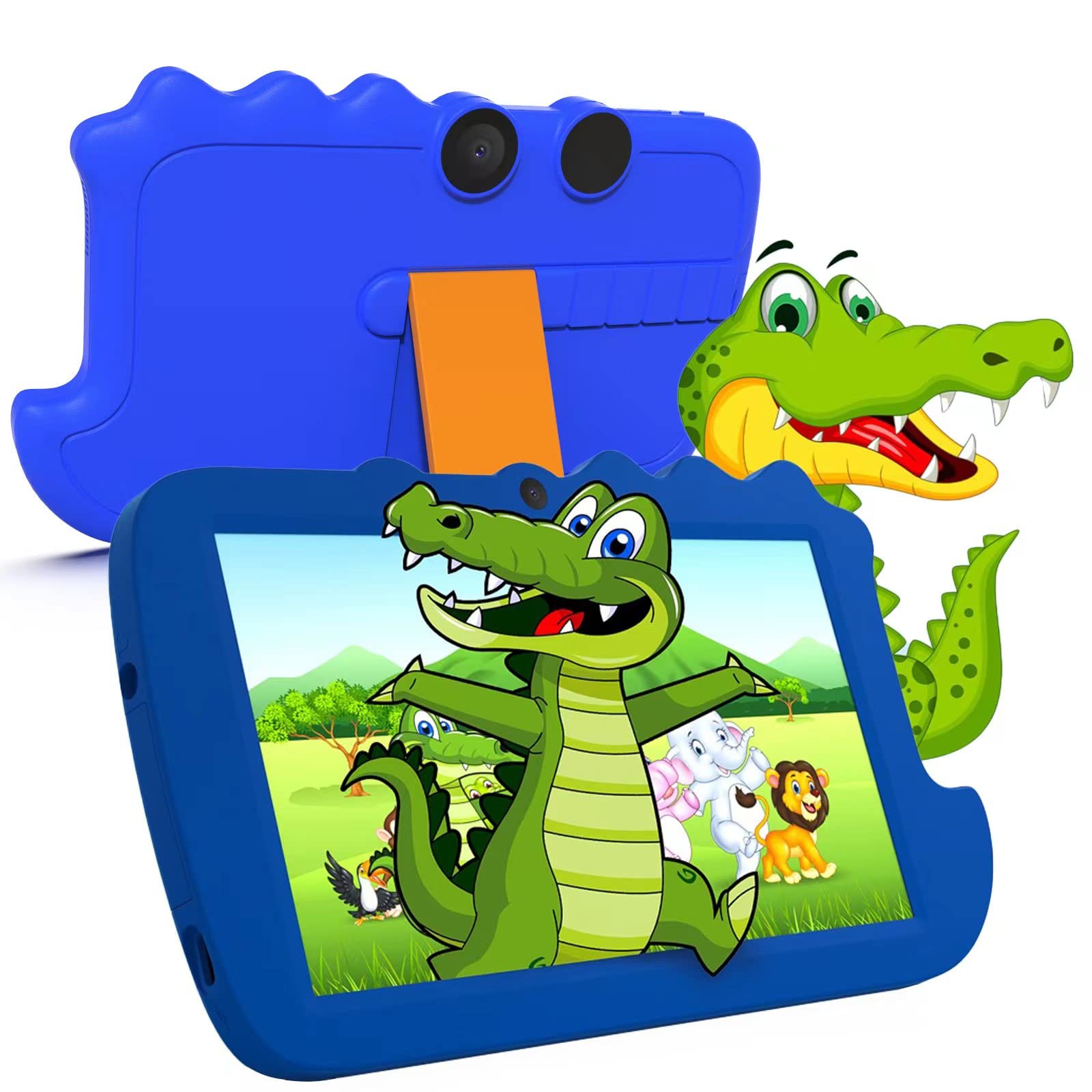 ATOZEE Kids Tablet, Toddler Tablet, 7" Tableta for Boys Girls, 32GB Android 11 Tablet, 2GB RAM WiFi Dual Camera IPS Safety Eye Protection Screen, Parental Control APP, Latest Model Kid Tablets
