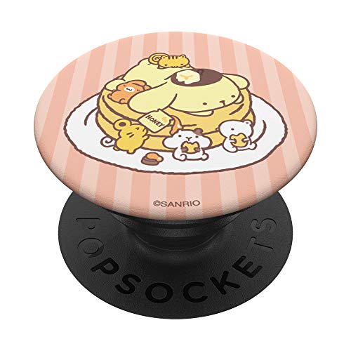 Pompompurin Adorable Pancakes With Friends PopSockets PopGrip: Swappable Grip for Phones & Tablets