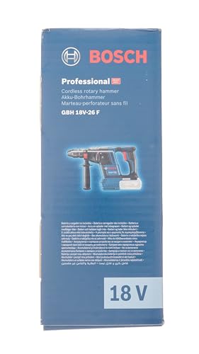 Bosch Professional Gbh 18 V-26 F Cordless Rotary Hammer Drill (Without Battery And Charger) - Carton