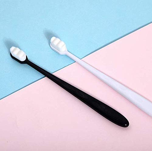 Tangnert Extra Soft Toothbrush - 2 Pcs, Ultra Soft-bristled Adult Toothbrush Micro-Nano 20000 Floss Bristle Good Cleaning Effect for Sensitive Teeth Oral Gum Recession (2PCS)