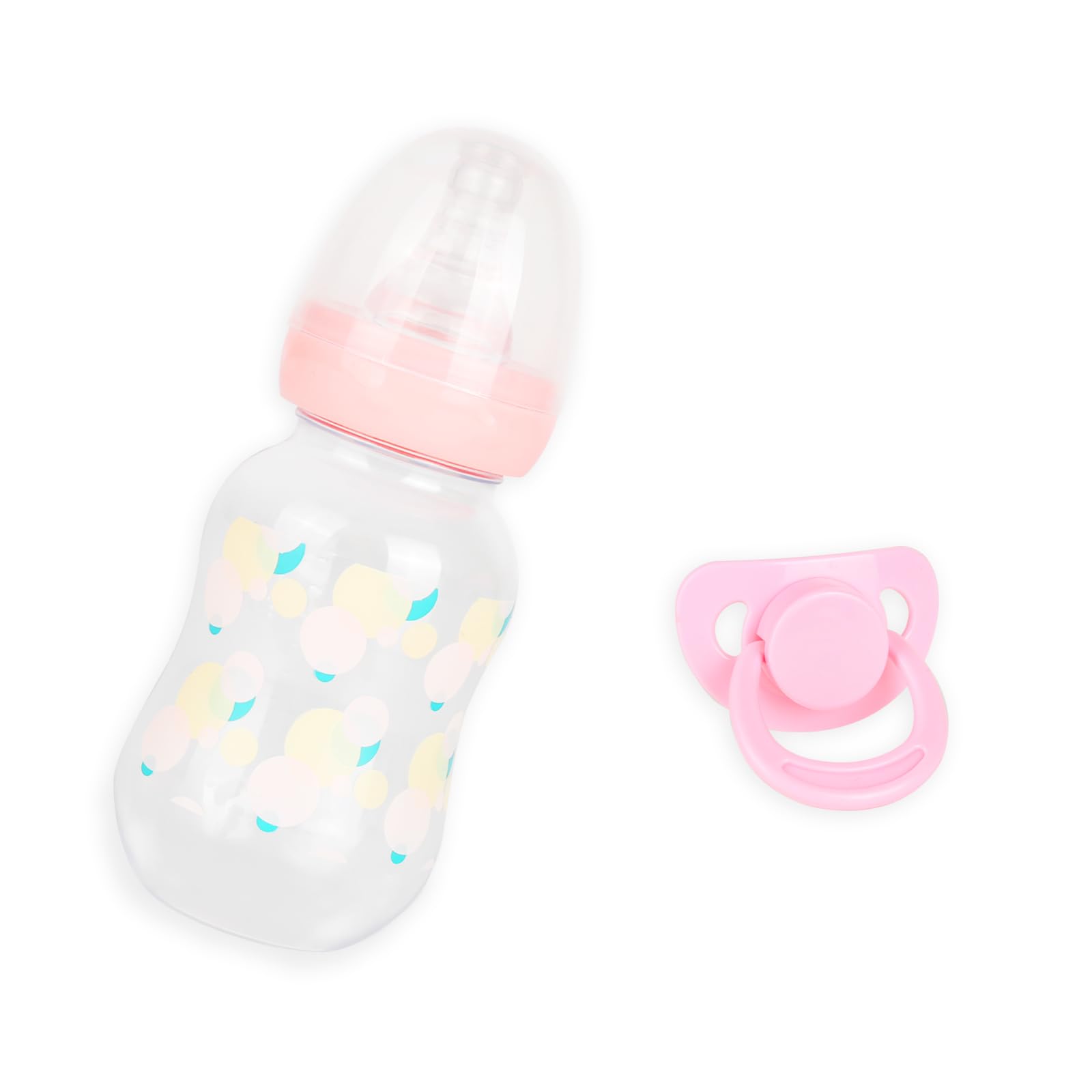 CHAREX Reborn Baby Doll Accessories Fake Feeding Bottle Sealed Matching Putty Magnetic Pacifier Baby Girl
