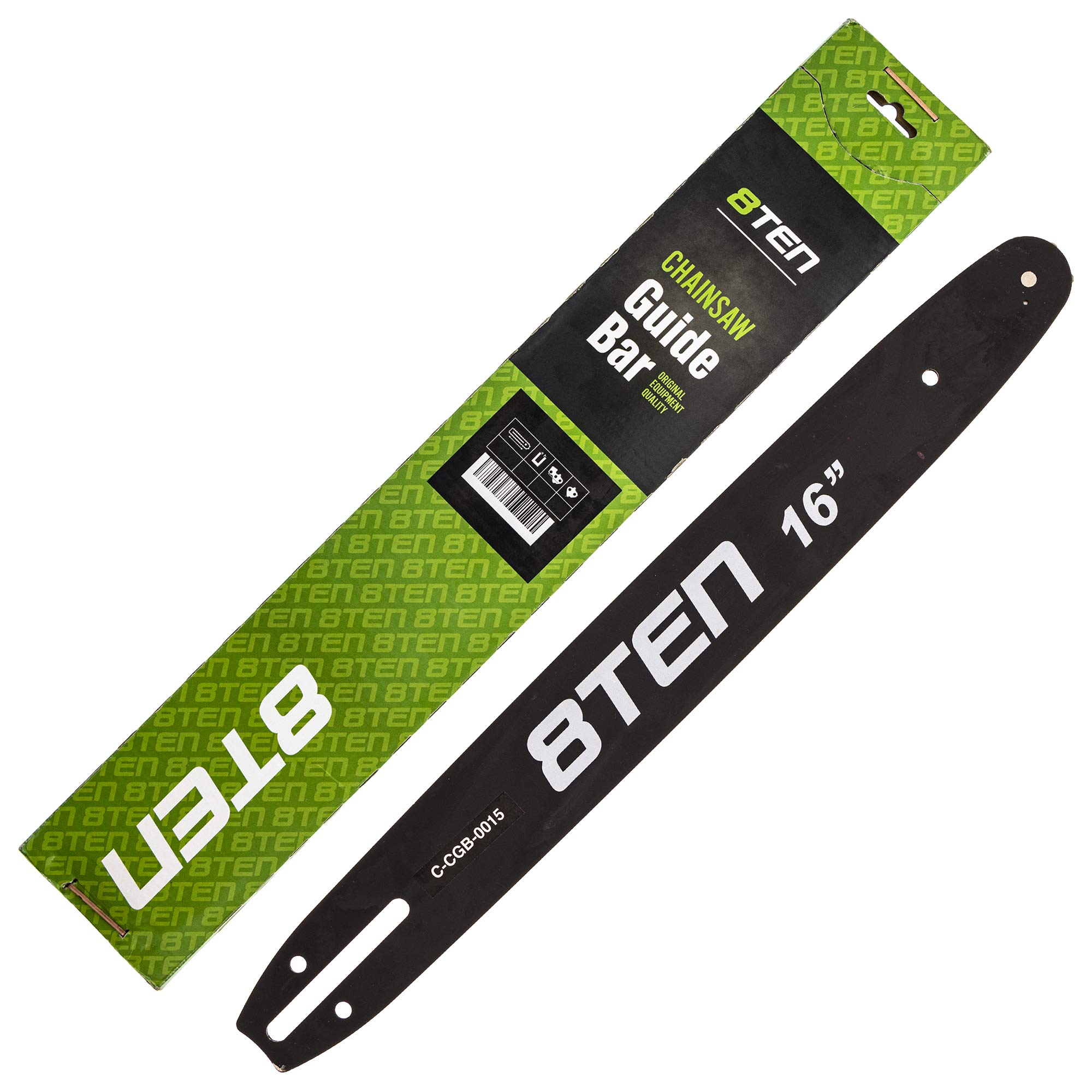 8TEN Chainsaw Guide Bar and Chain For Husqvarna Echo Poulan 3516AVX 91VXL057G 160SDEA041 16 inch .050 .375 57DL