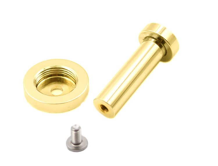 eForwish Robe Towel Hook Gold, Simple Brass Bathroom Robe Hook,Hand Towel Holder,Heavy Duty Clothes Hanger for Wall or Cloakroom,2 of Pack