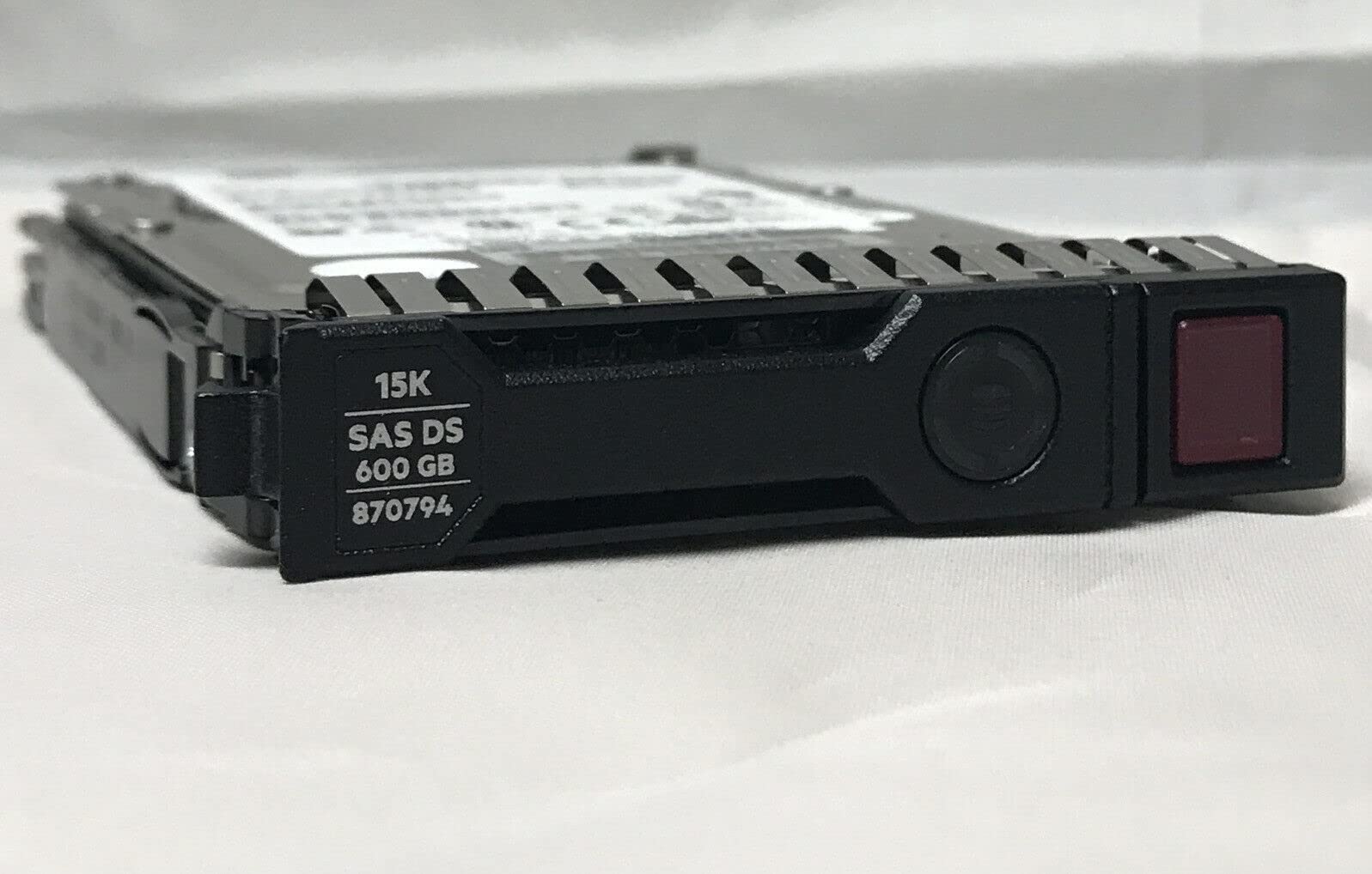 Texnite 870794-001 600GB 2.5-inch SFF SAS 12Gb/s 15K RPM 512n Enterprise (ENT) Digitally Signed (DS) Hot-Plug Hard Drive for Hp 870794-001