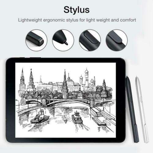 Tab S3 S Pen Replacement for Samsung Galaxy Tab S3 SM-T820 T825 T827 Tablets Stylus S Pen + Tips/Nibs (Black)