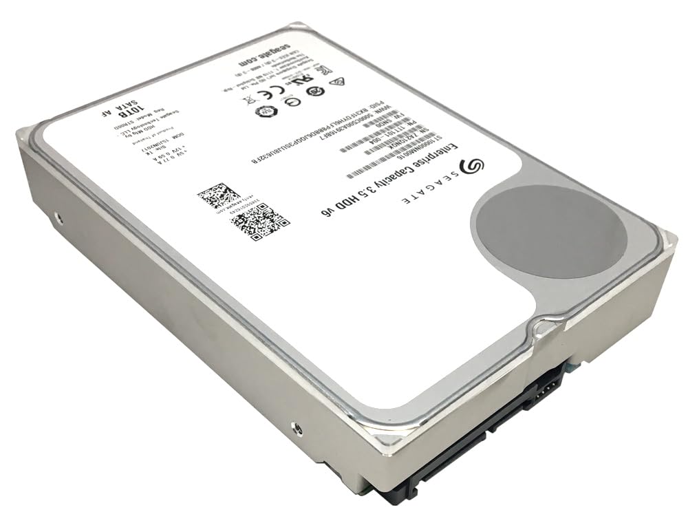 Seagate Enterprise Capacity | ST10000NM0016 | 10TB 7200 RPM SATA 6.0Gb/s 256MB Cache Hyperscale 512e 3.5" Hard Disk Drives (Renewed)
