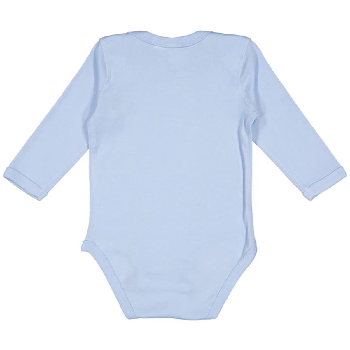 inktastic My Aunt and Uncle Love Me Sloth Long Sleeve Creeper Newborn 0100 Light Blue 33f49